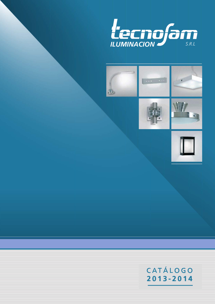 TECNOSAM - Catálogo de iluminación 2013